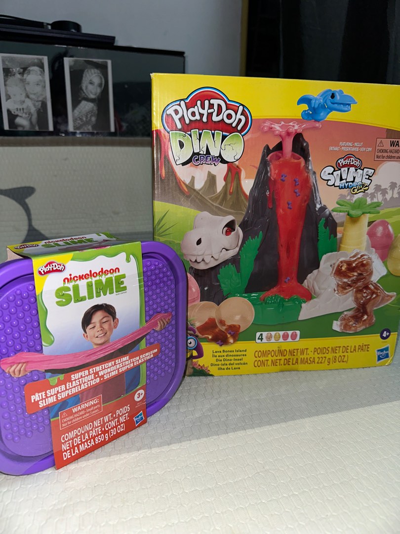 Play-Doh Slime Dino Crew Lava, Hobbies & Toys, Toys & Games on Carousell
