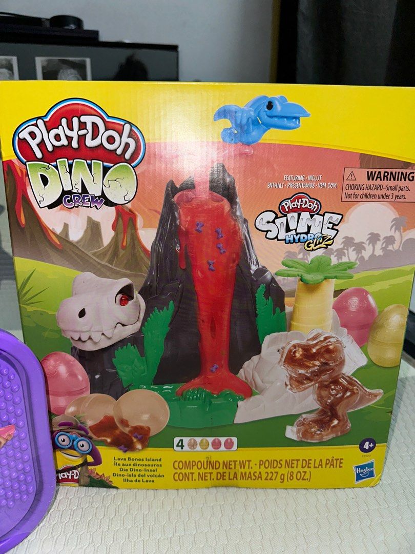 Play-Doh Slime Dino Crew Lava, Hobbies & Toys, Toys & Games on Carousell