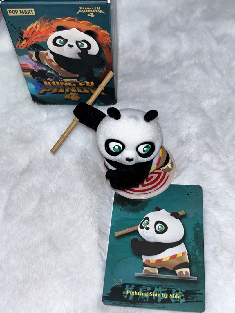 Popmart Kungfu Panda 4, Hobbies & Toys, Collectibles & Memorabilia, Fan ...