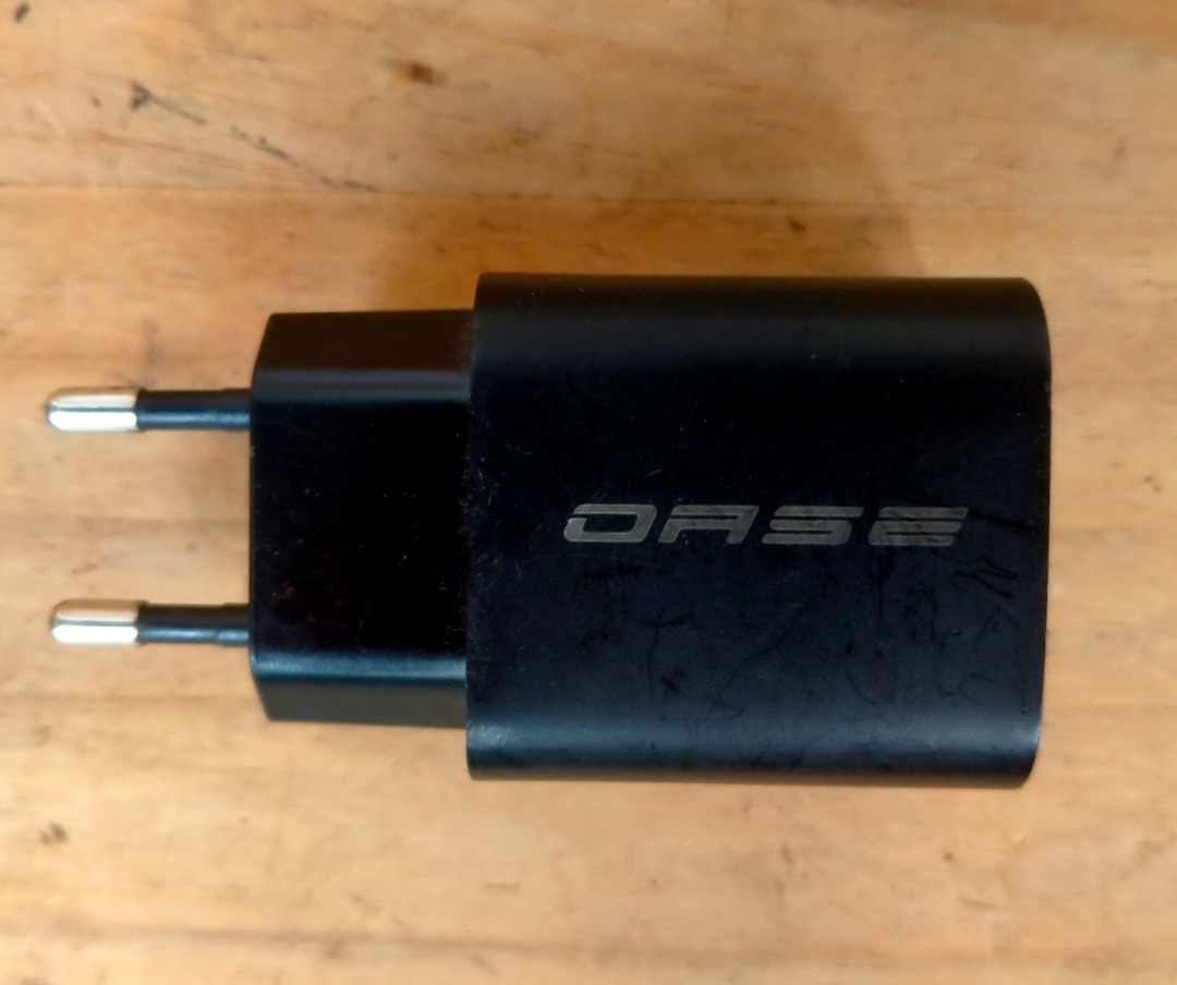 POWER ADAPTOR OASE PD 20 Watt USB 18 Watt FAST CHARGING DUAL PORT