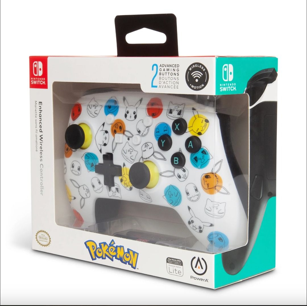 PowerA Enhanced Wireless Controller for Nintendo Switch - Pokémon ...