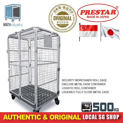 PRESTAR SECURITY ROLL CAGE , ROLL CONTAINER, WORKTAINER 500KG ...