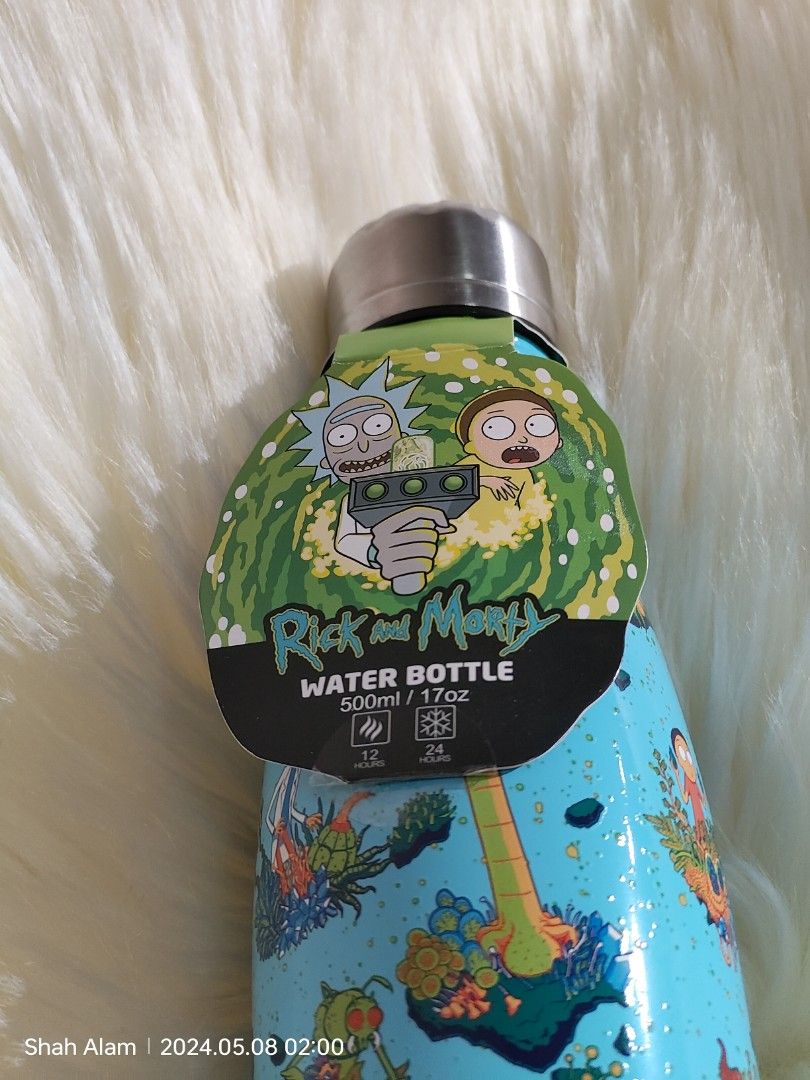 Primark Rick And Morty Stainless Steel Water Bottle, Furniture & Home ...