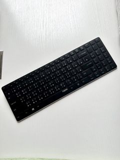 Rapoo USB wireless keyboard, 電腦＆科技, 電腦周邊及配件, 電腦鍵盤及相關產品 - Carousell