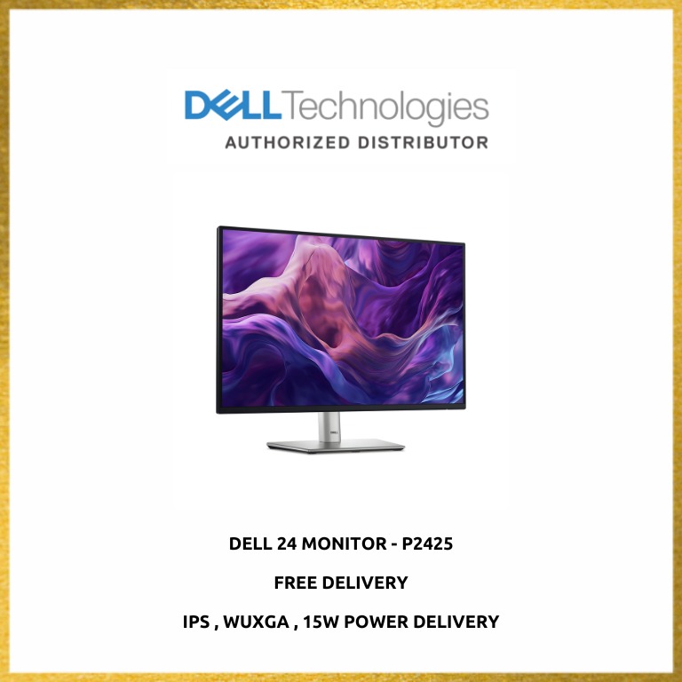 [READY STOCK] Dell P2425 24" WUXGA Monitor, Computers & Tech, Parts ...
