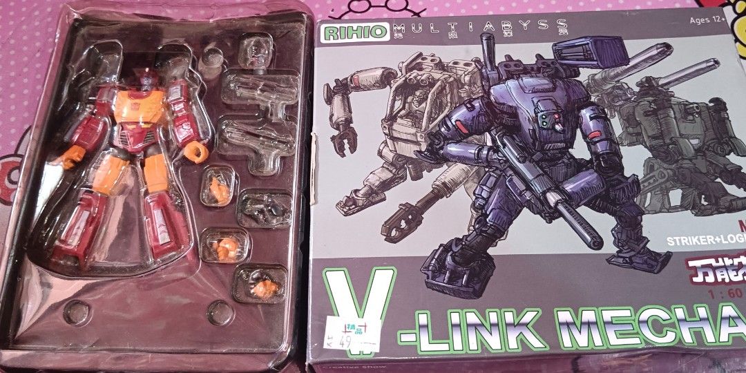 Revoltech transformers-v-link mecha, Hobbies & Toys, Toys & Games on ...