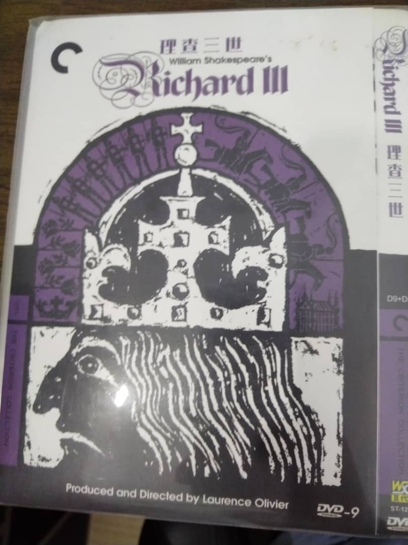Richard III Criterion 2DVDs, Hobbies & Toys, Music & Media, CDs & DVDs ...