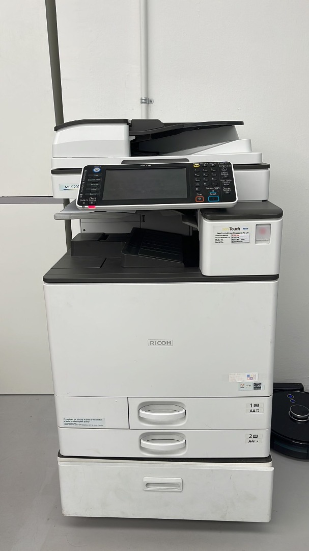Ricoh MP C2003 photocopier machine with 4 rolls of printer ink ...