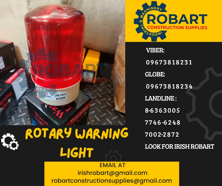 rotary warning light, Commercial & Industrial, Construction Tools ...