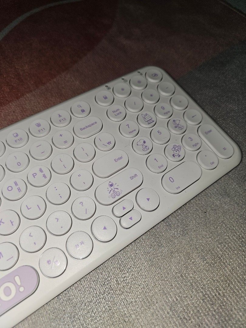 royche peanuts snoopy slim wireless korean and english character ...