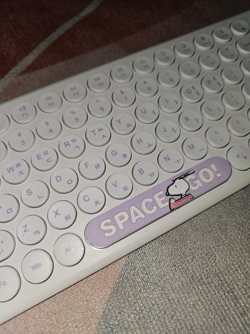 royche peanuts snoopy slim wireless korean and english character ...