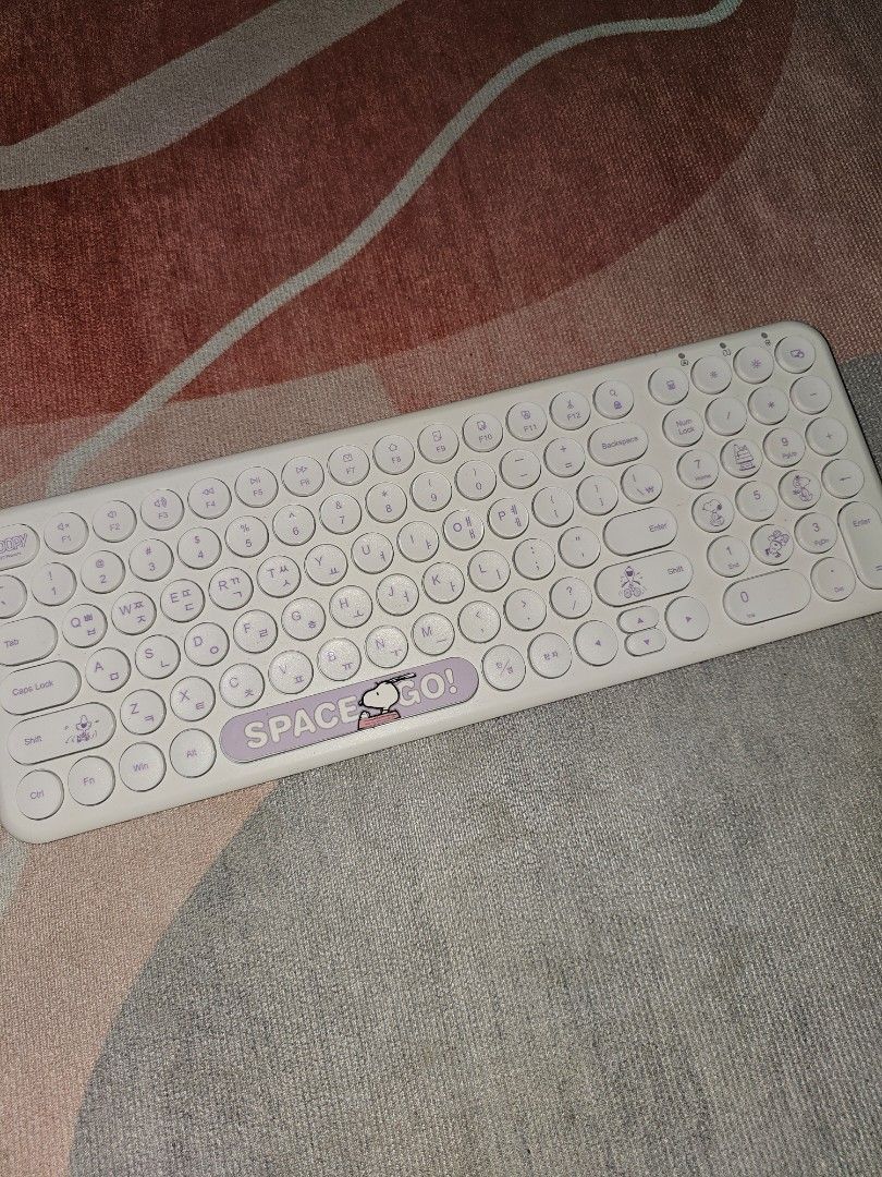 royche peanuts snoopy slim wireless korean and english character ...