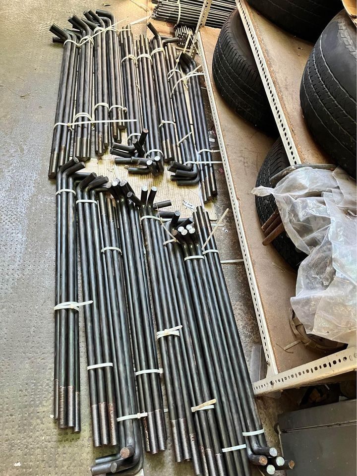 Sagrod Hi-Tensile & L type bended Anchor Bolts ALL SIZES AVAILABLE ...