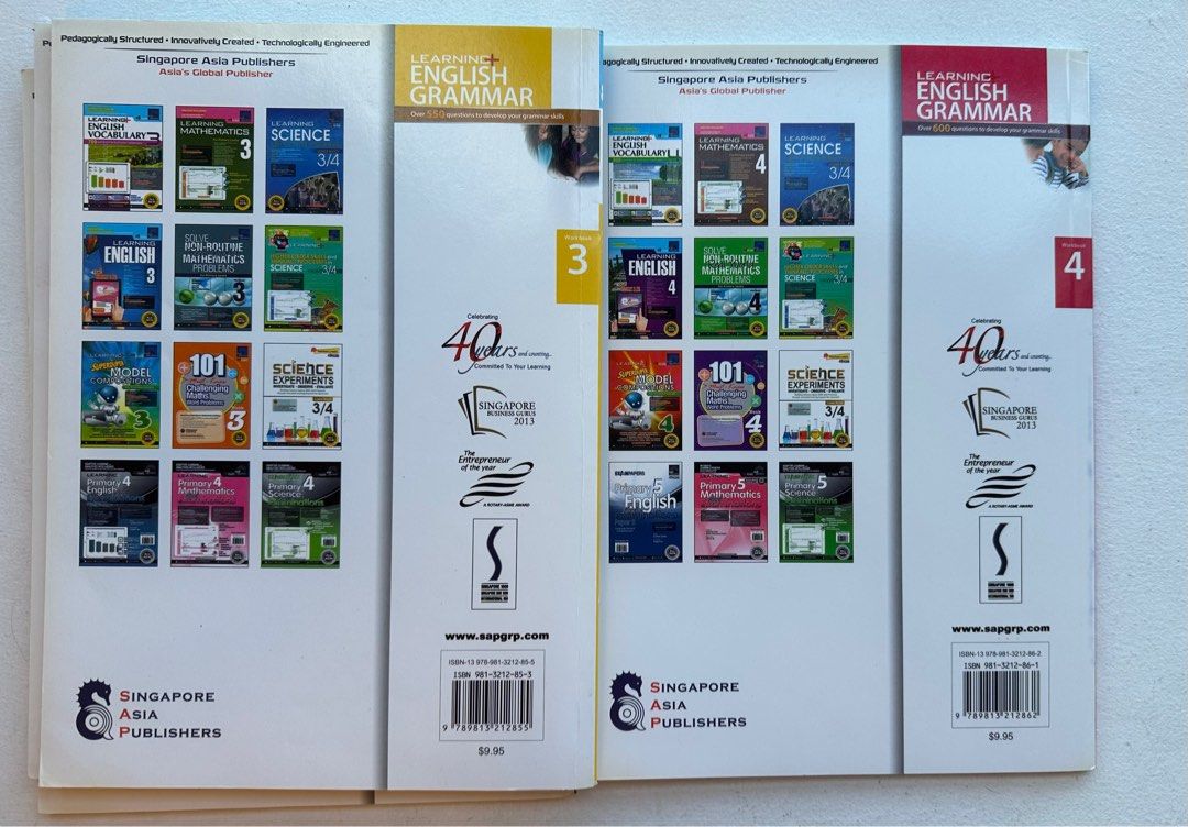 SAP English grammar books (1-4), Hobbies & Toys, Books & Magazines ...