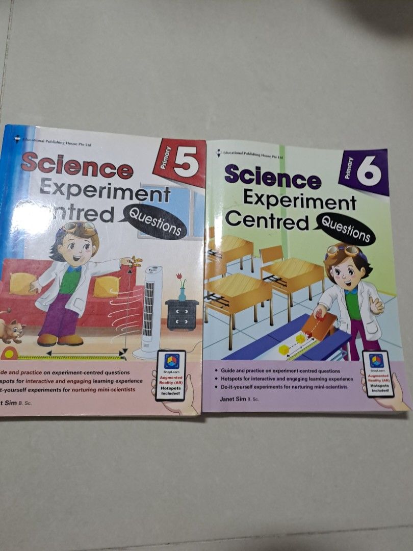 Science Experiment centered P5 and P6, Hobbies & Toys, Books ...
