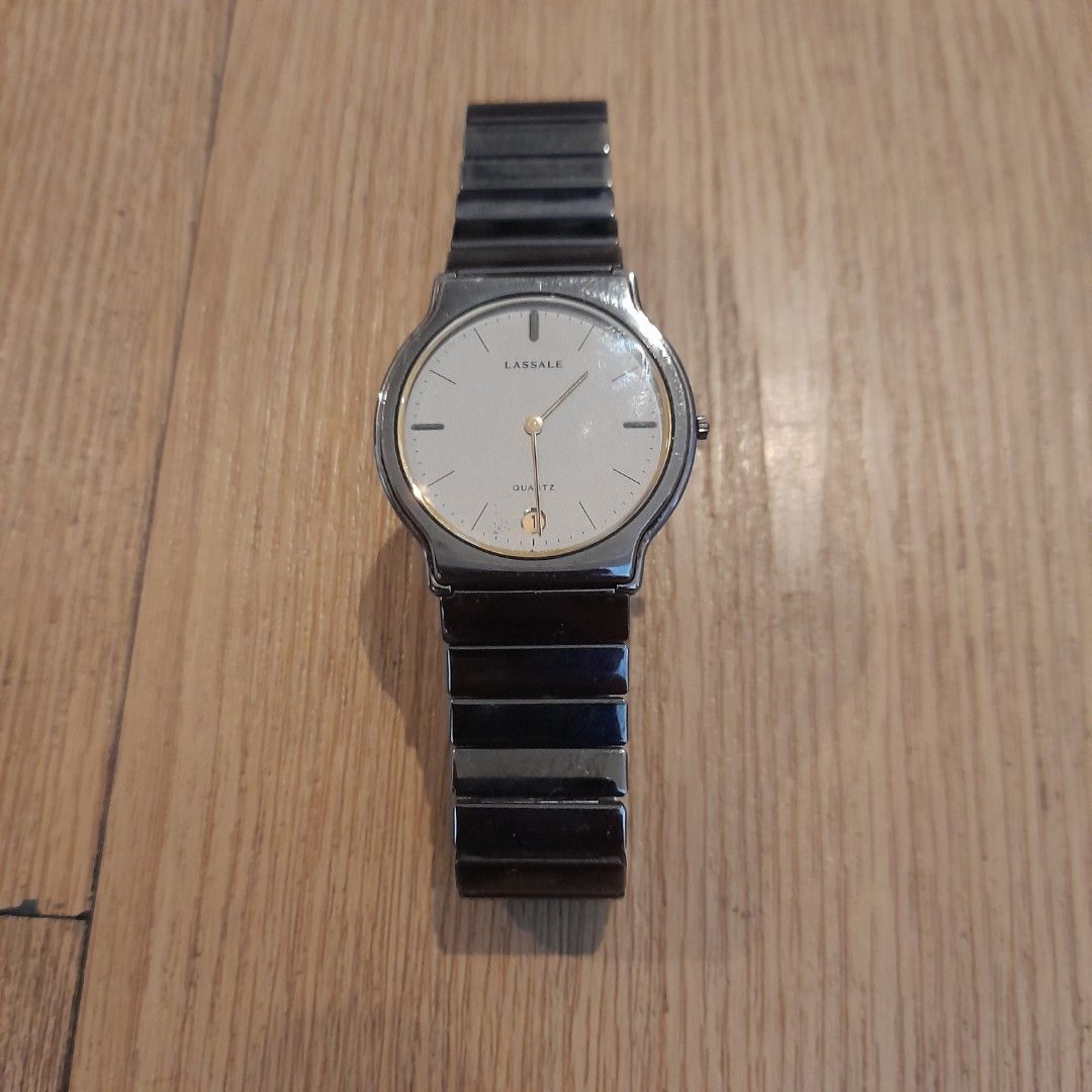Seiko Lassale Quartz Vintage, Fesyen Pria, Jam Tangan di Carousell