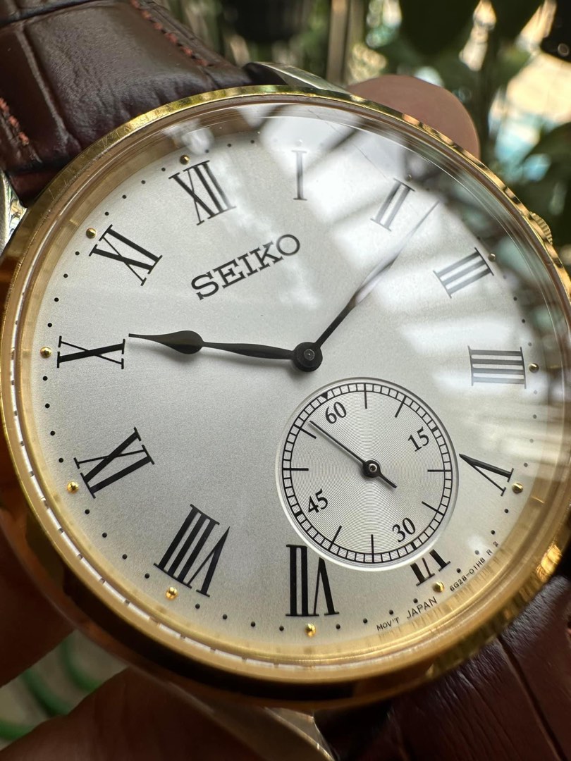 Seiko Small Seconds Sapphire Quartz Ref: 6G28-01A0, Luxury, Watches on ...