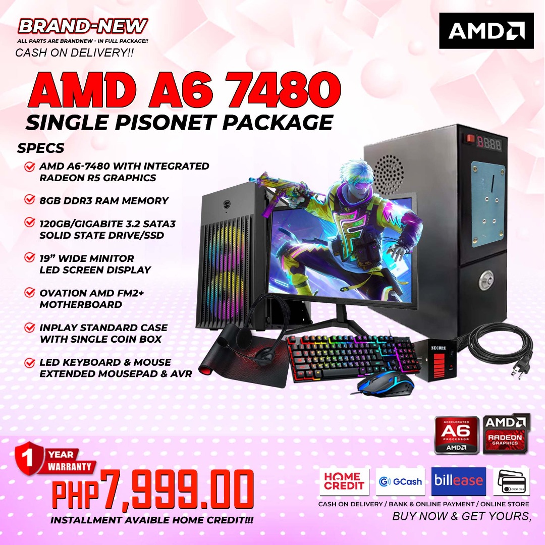 SINGLE PISONET PACKAGE, Computers & Tech, Desktops on Carousell
