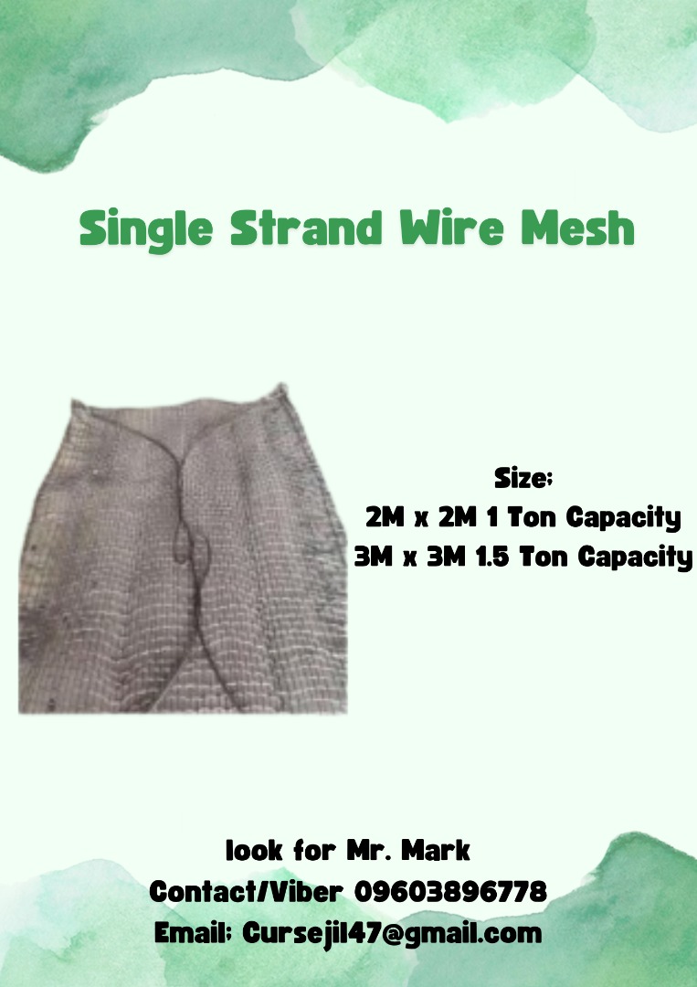 SINGLE STRAND WIRE MESH, Commercial & Industrial, Construction ...