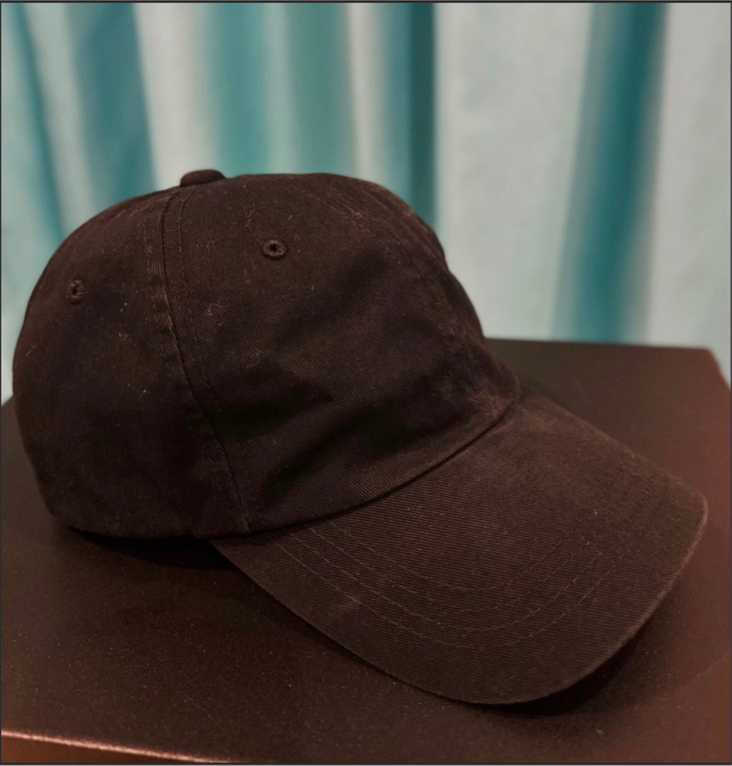 SPAO Black Cap, Men's Fashion, Watches & Accessories, Cap & Hats on ...
