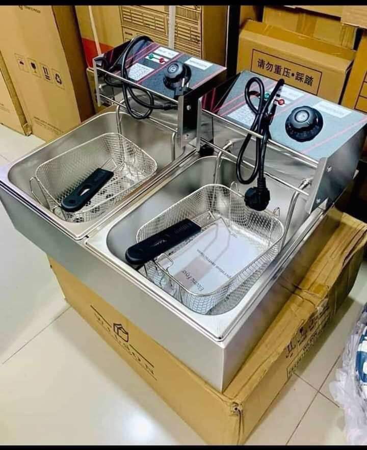 STAINLESS STEEL FRYING MACHINE, TV & Home Appliances, Kitchen ...