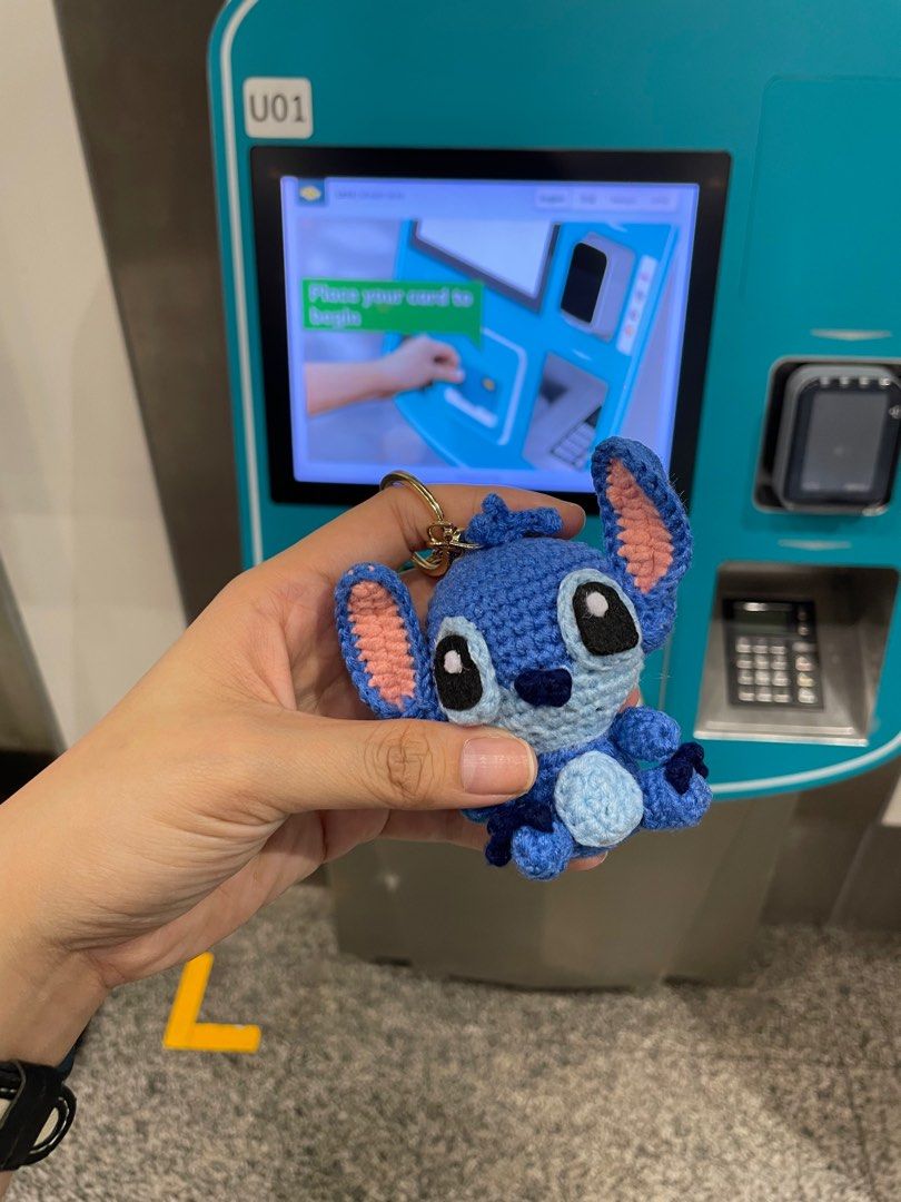 Stitch Ezlink Charm, Hobbies & Toys, Stationery & Craft, Handmade Craft ...