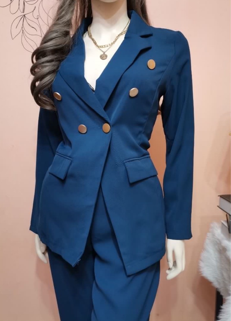 Suit and Pants Coords, Women's Fashion, Coats, Jackets and Outerwear on ...