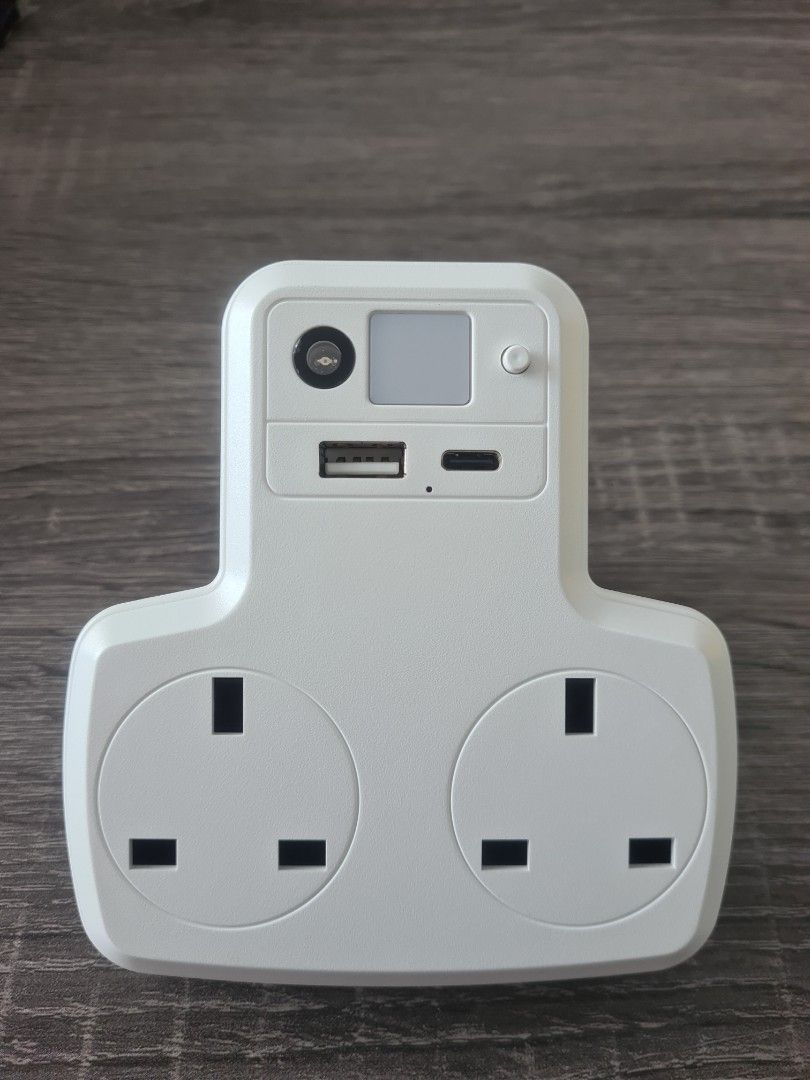 UK Wall Socket Wall Plug-in Two Options, British Standard Plug-in with ...