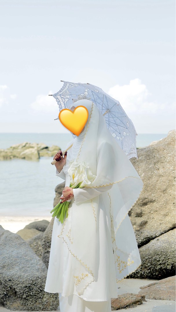 Veil by Sylarosli 2 meter, Women's Fashion, Watches & Accessories ...