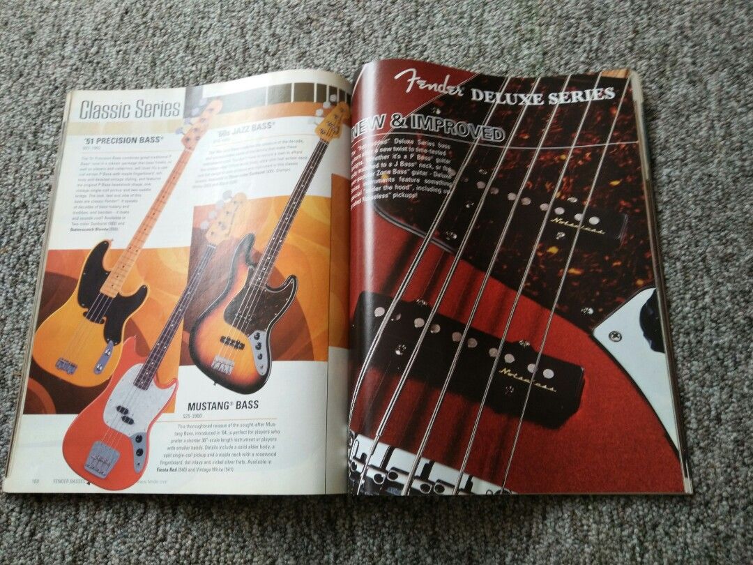 Vintage 2005 Fender Frontline 2005 guitar catalog, Hobbies & Toys ...