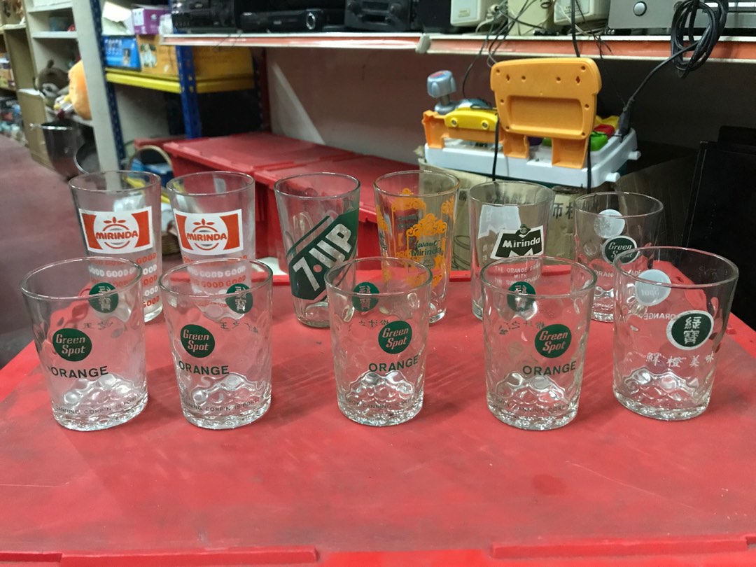 Vintage glass / gelas lama, Hobbies & Toys, Collectibles & Memorabilia, Vintage Collectibles on ...