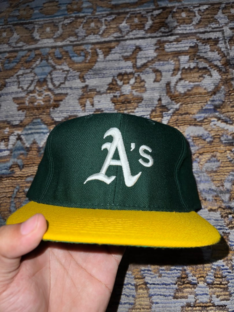 Vintage New Era 90s Oakland Athletics A's Wool Fitted Hat by New Era DS ...