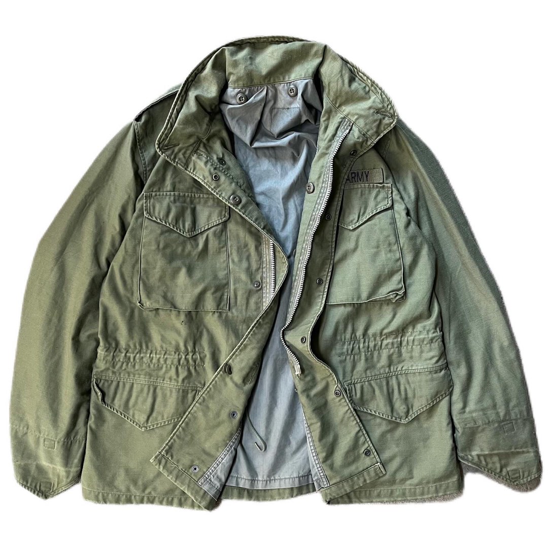 Vtg M65 Field Jacket US ARMY OG, Fesyen Pria, Pakaian , Baju Luaran di ...