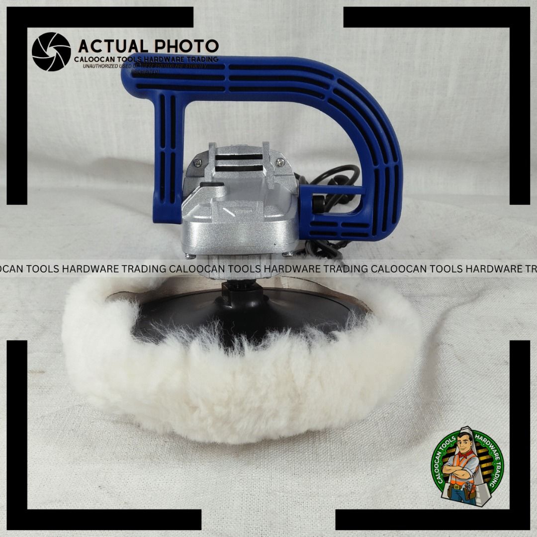 Wadfow 1200W Electric Polisher Buffing Machine Heavy Duty Auto ...