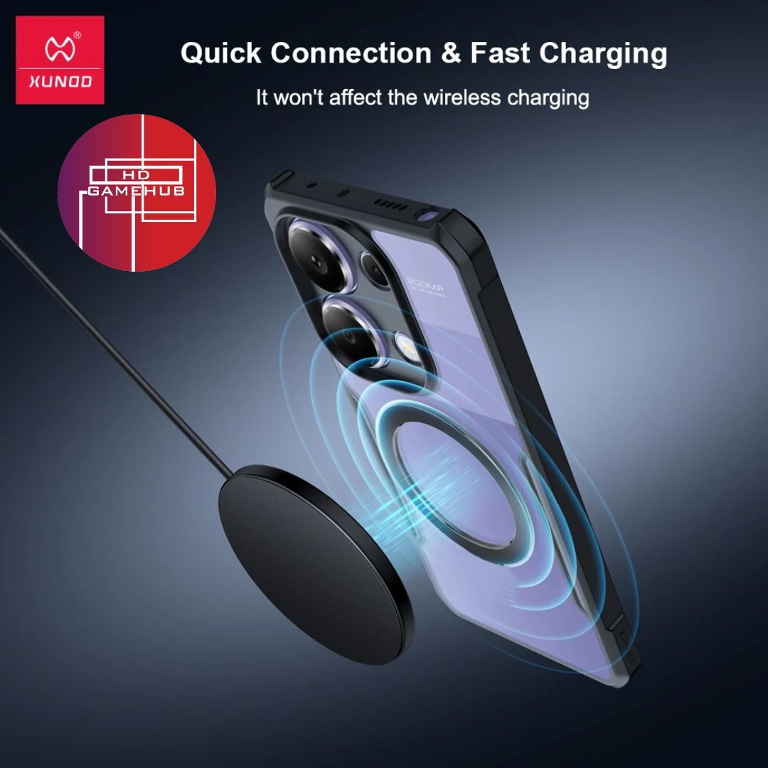 Xiaomi Redmi Note 13 (4G) (INT) XUNDD Beetle MagSafe Armor Shockproof ...