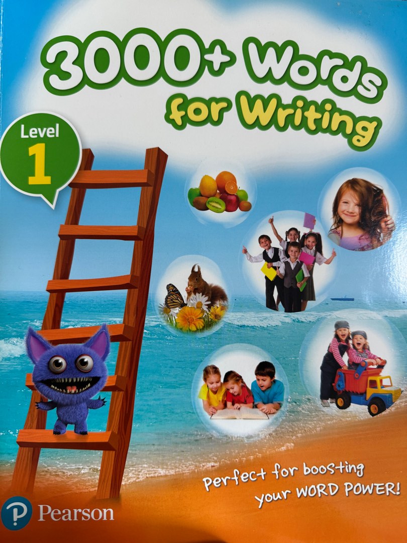 3000+words for writing (Primary 1), 興趣及遊戲, 書本 & 文具, 書本及雜誌 - 補充練習 ...