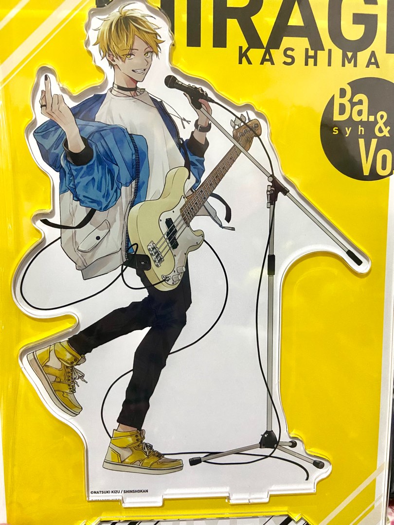 全新 現貨 given 被贈與的未來 given展 鹿島柊 大立牌, 興趣及遊戲, 玩具 & 遊戲類 - Carousell