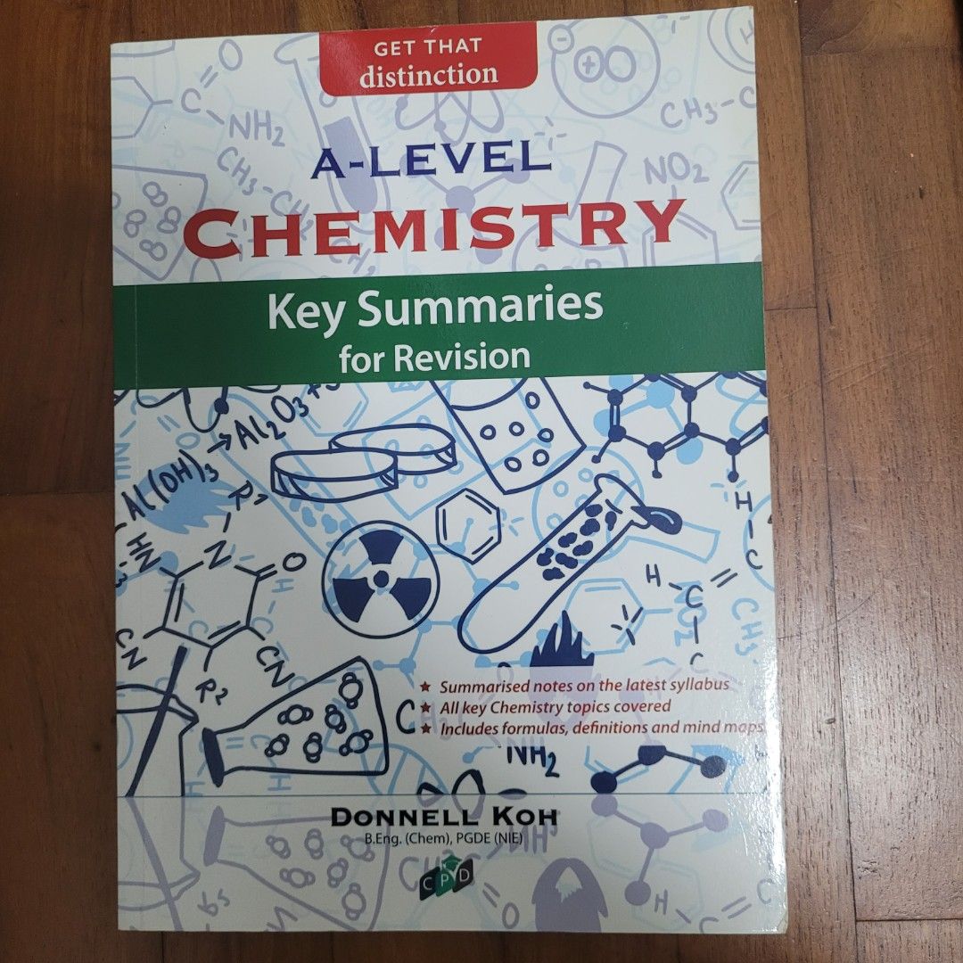 A Level H2 Chemistry Key Sunmaries for Revision, Hobbies & Toys, Books ...