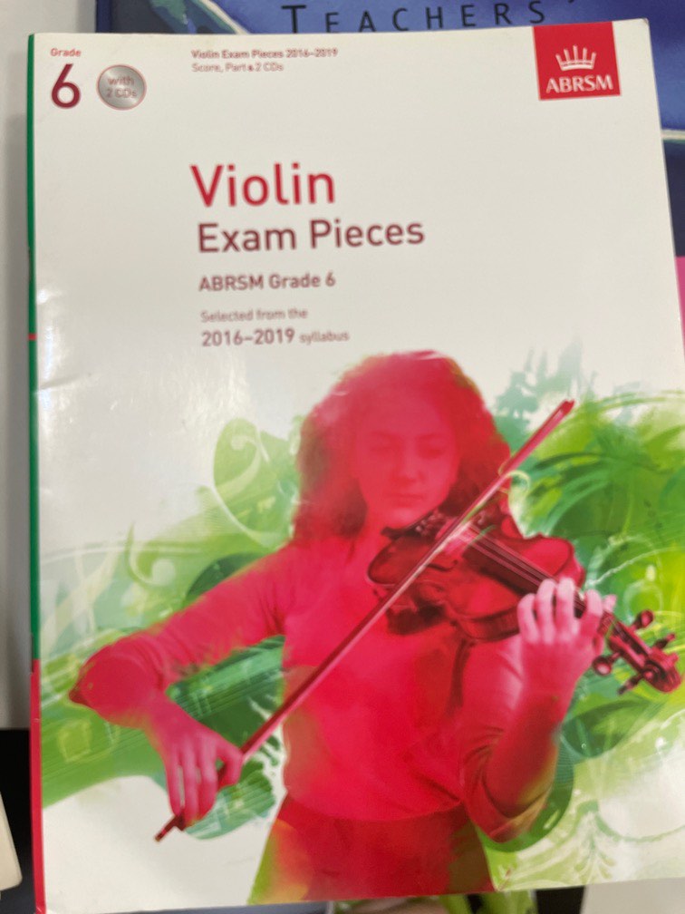 ABRSM Grade 6 Violin Exam pieces 2016-2019, Hobbies & Toys, Music & Media, Music Scores on Carousell