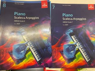 ABRSM piano Scales and Arpeggios grade 5 and 7, Hobbies & Toys, Books ...