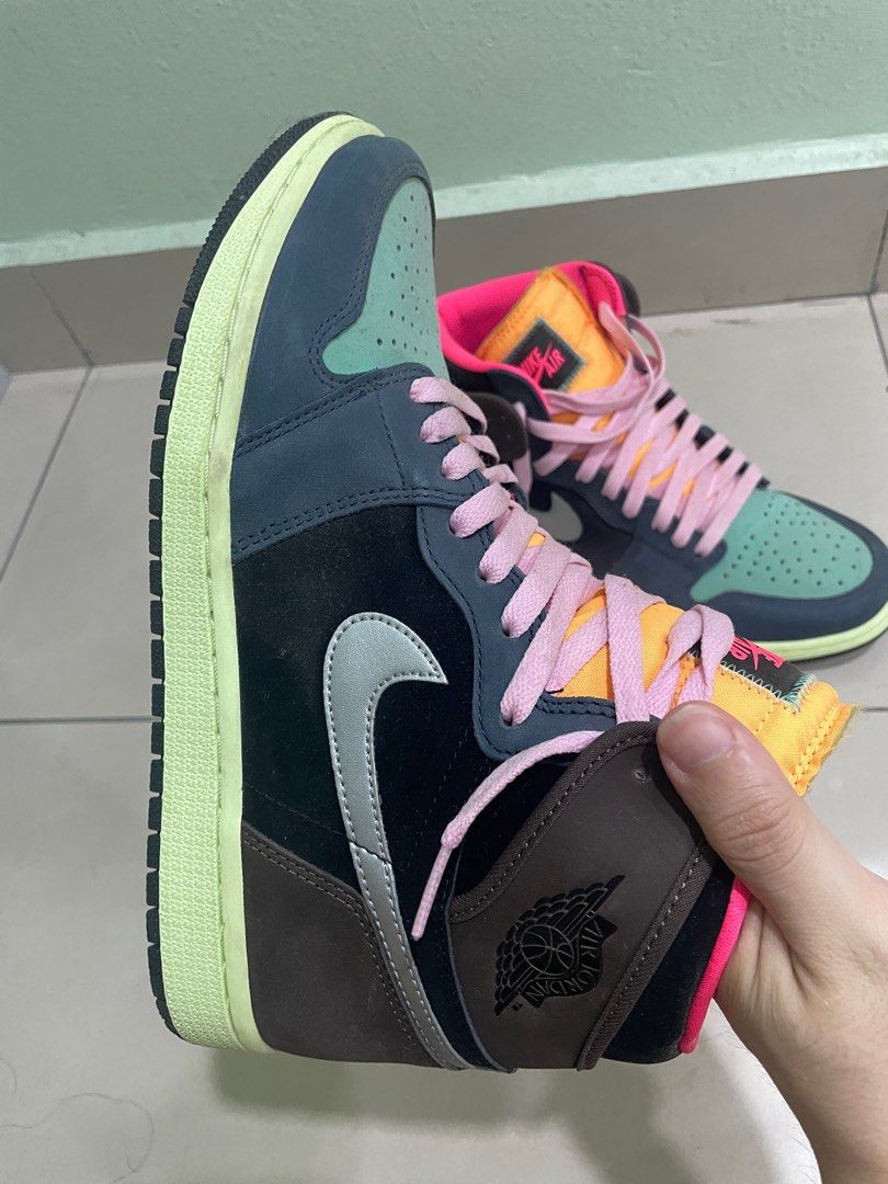 air jordan 1 biohack, Men's Fashion, Footwear, Sneakers on Carousell