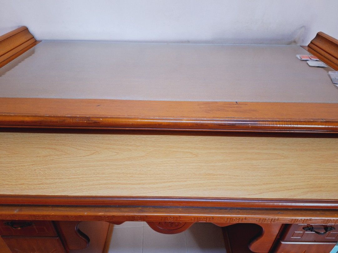 Altar Chinese Prayer Table Cabinet Solid Teakwood, Furniture & Home ...