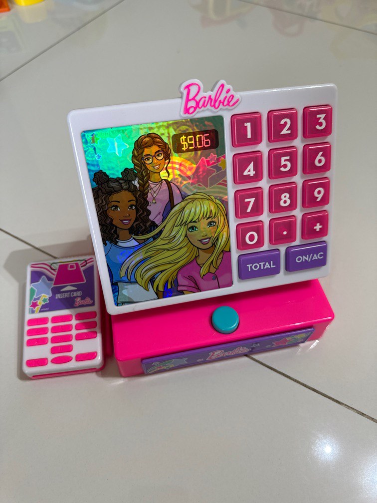 Barbie cash register, Hobbies & Toys, Toys & Games on Carousell