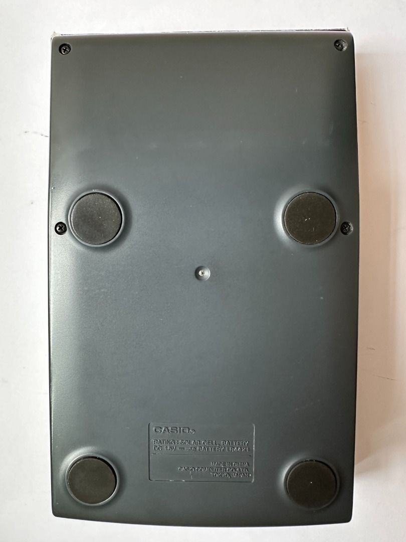 Casio JS-20TV 12 Digits Tax and Ordinary Calculator (Two Way Powered ...