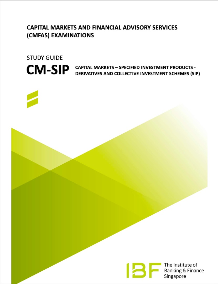CMFAS SIP Summary Notes + Mock Papers, Hobbies & Toys, Books ...