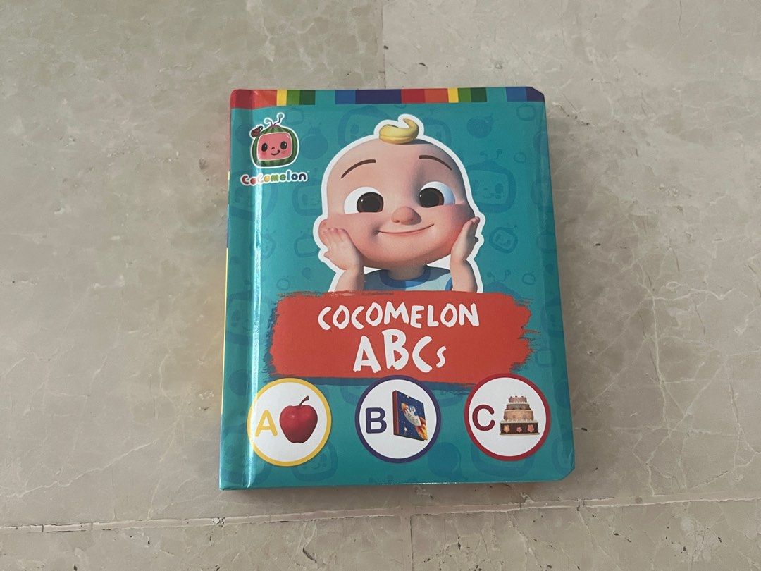 Cocomelon ABC alphabet buku anak, Buku & Alat Tulis, Buku Anak-Anak di ...