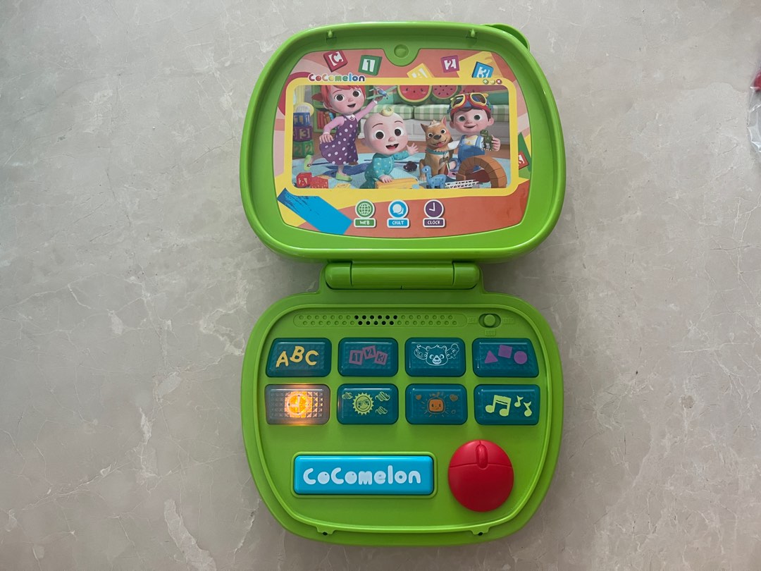 Cocomelon laptop, Bayi & Anak, Mainan & Baby Walker di Carousell