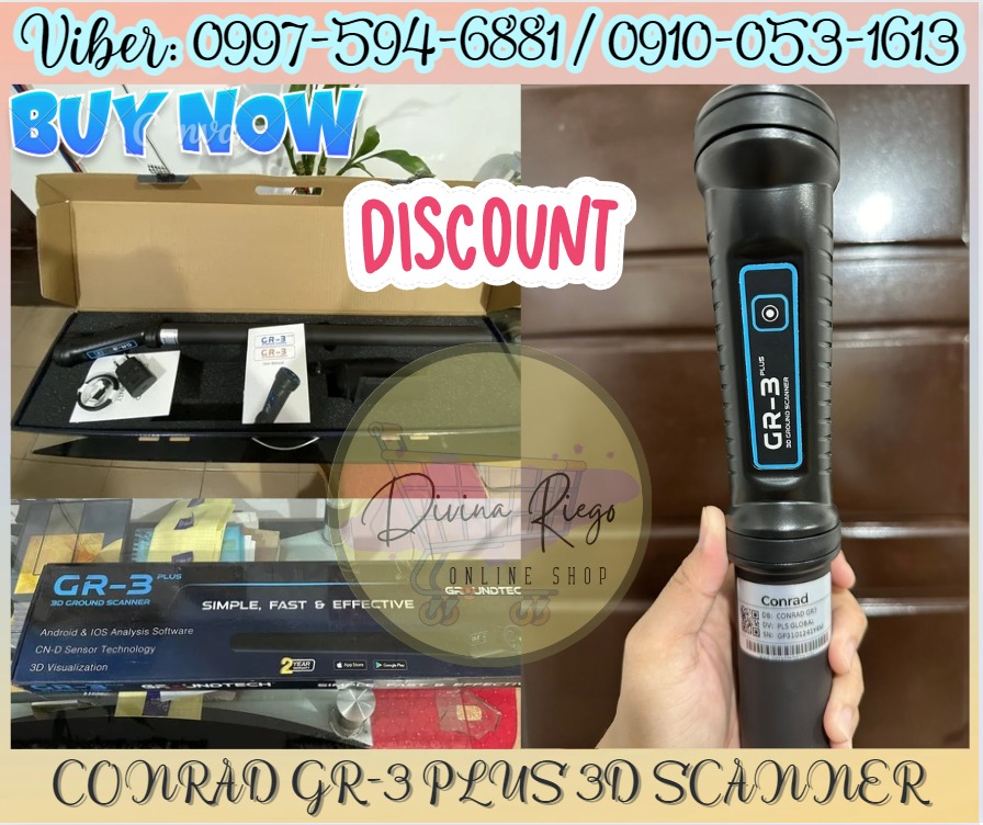 Conrad Gr-3 Plus 3D Scanner Gold and Metal Detector, Everything Else, Others on Carousell