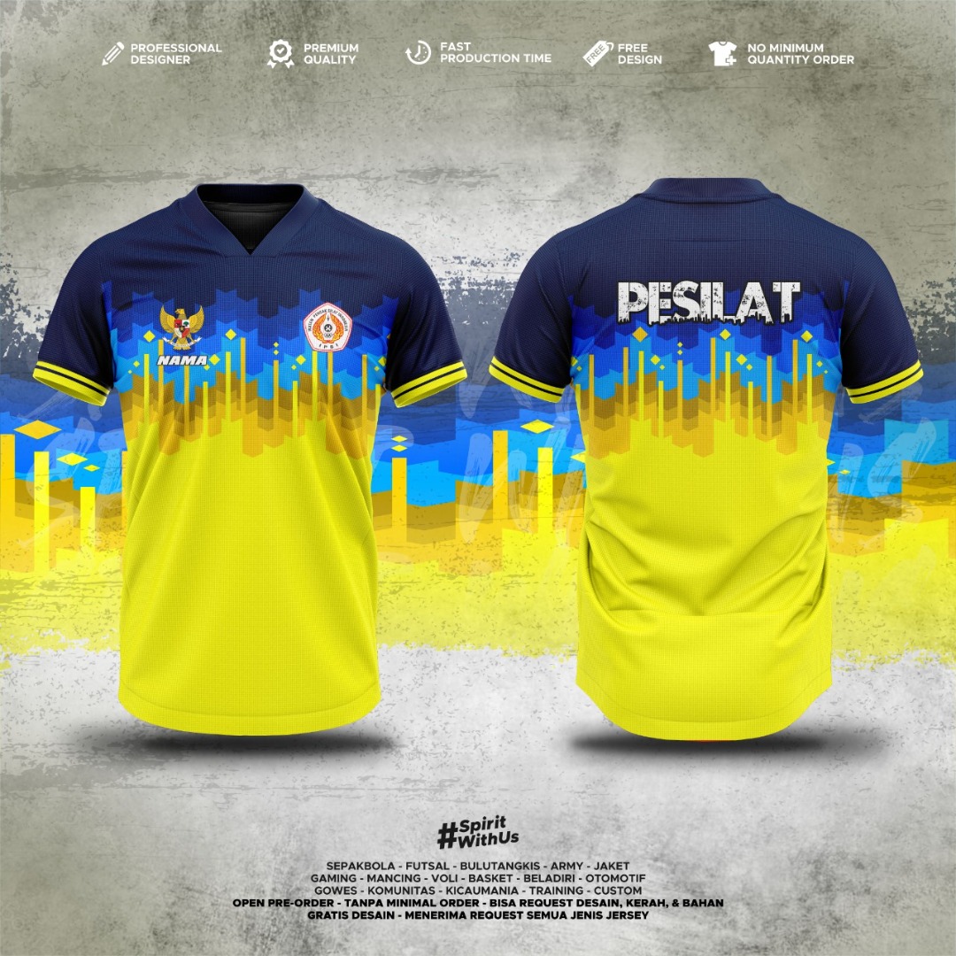 Contoh Desain Jersey Beladiri Terbaru Surabaya Full Printing - 0812. ...