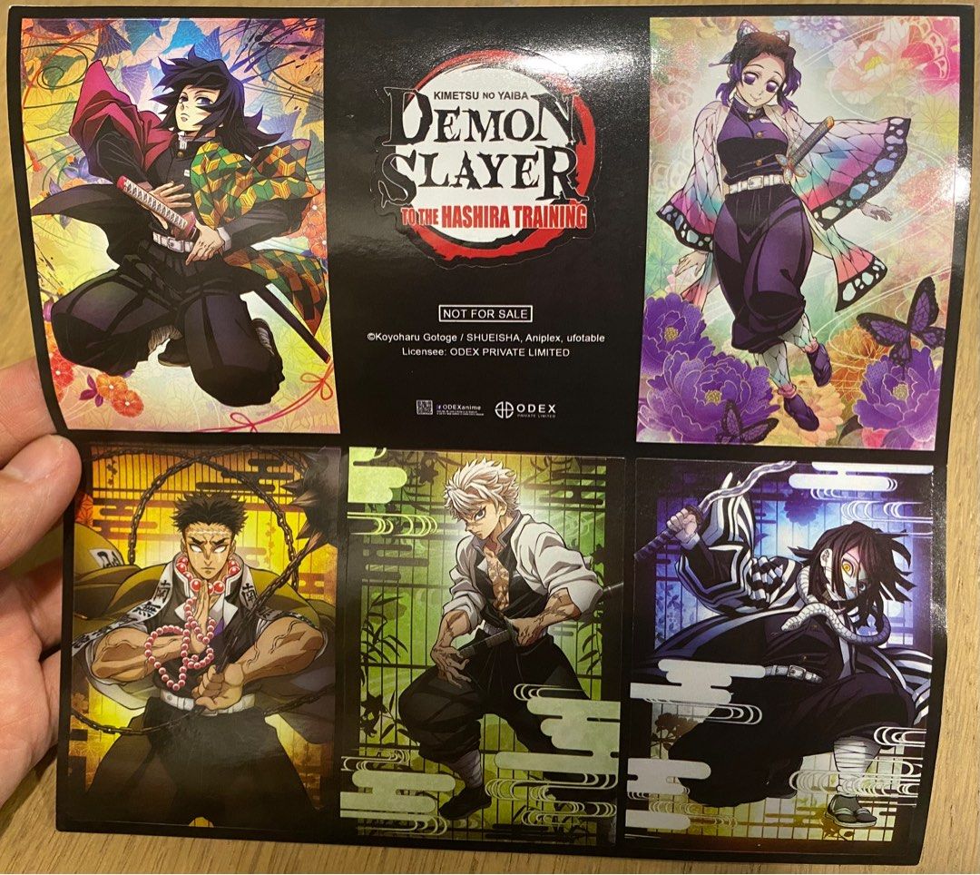 Demon Slayer To The Hashira Training Movie Poster and Sticker, Hobbies ...